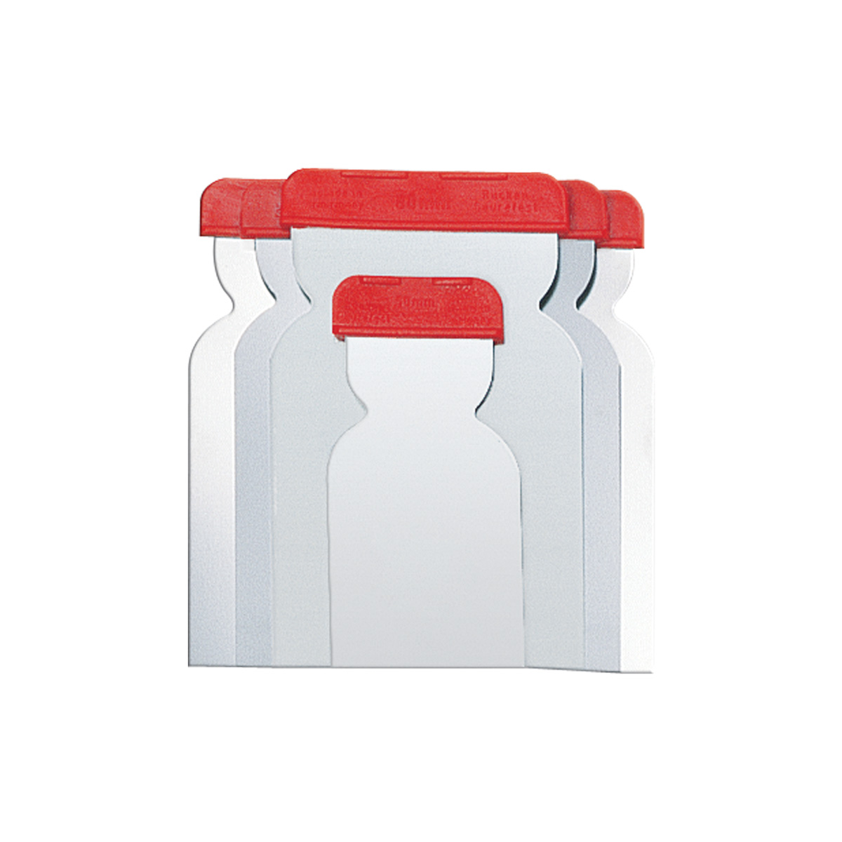 York scraper, stainless steel, set 4 pcs JSR | Beorol d.o.o