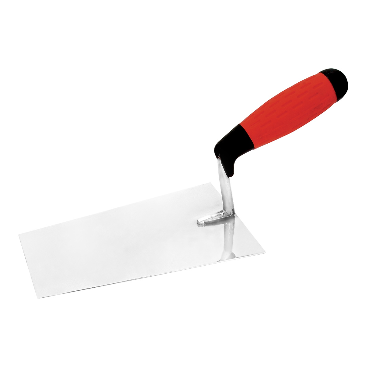 Bricklaying trowel, 180mm, rubber-plastic handle, steel MR180 | Beorol ...