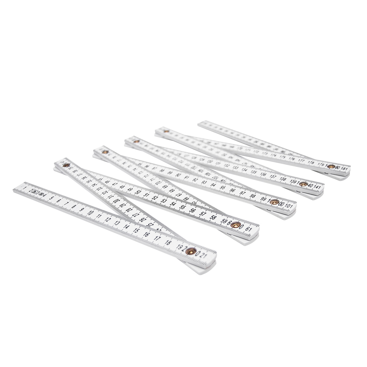 Plastic folding ruler, 2m PM2E | Beorol d.o.o