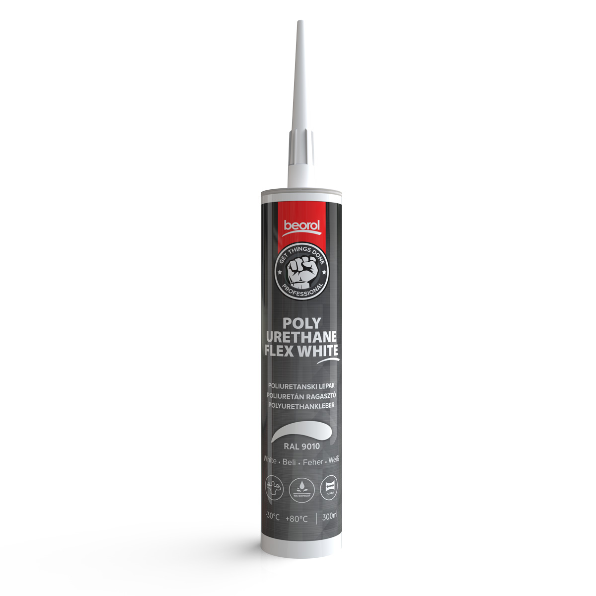 PU Flex AS white 300ml PUFBE | Beorol d.o.o