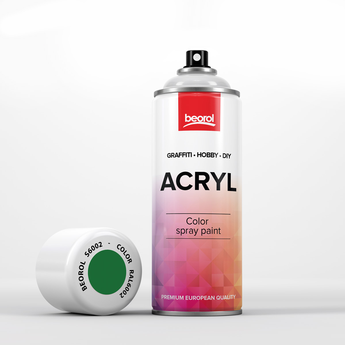 Spray paint green Primavera RAL6002 S6002 | Beorol d.o.o