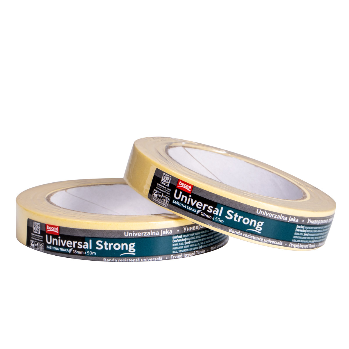 Masking tape Strong 18mm x 50m STRONG1850 | Beorol d.o.o