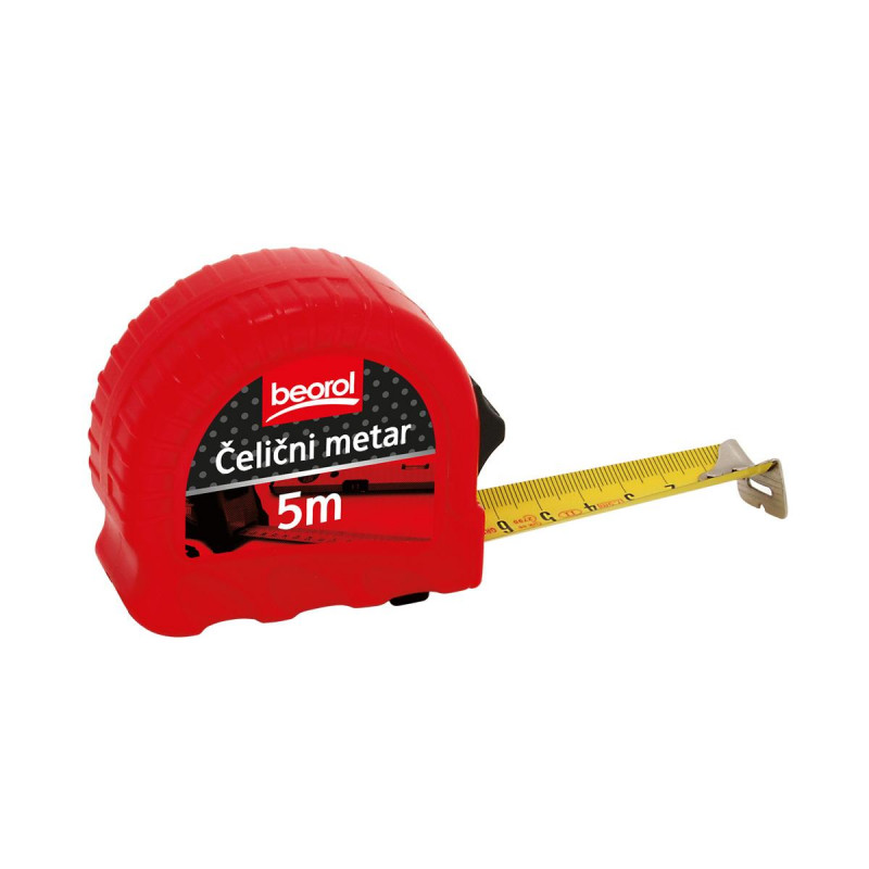Steel measuring tape 5m M5 | Beorol d.o.o